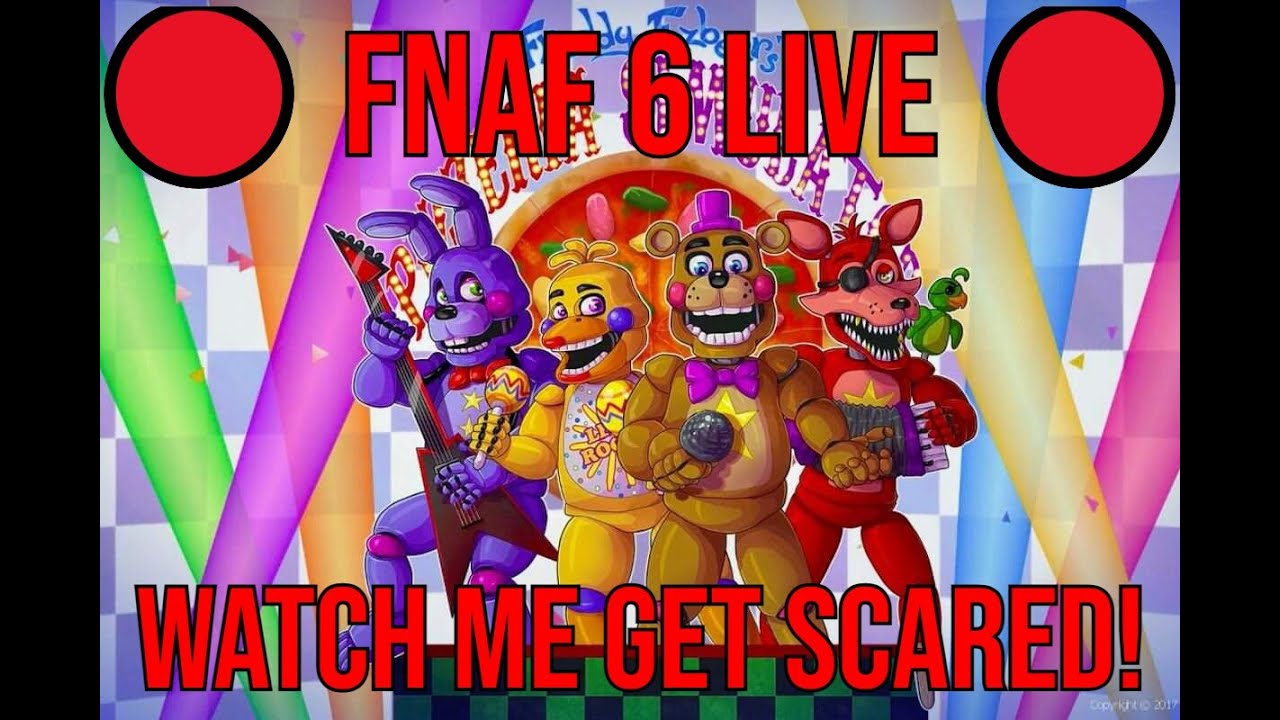 🔴 FNAF 6 LIVE 🔴 SPEEDRUNNING the GAME! - YouTube