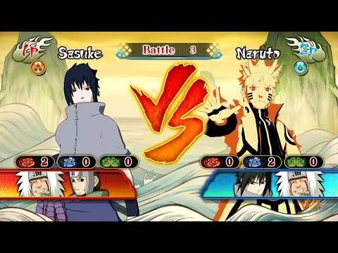 Naruto Shippuden: Ultimate Ninja Storm Revolution | VS BATTLE - 2 PLAYERS! (PS3 1080p)