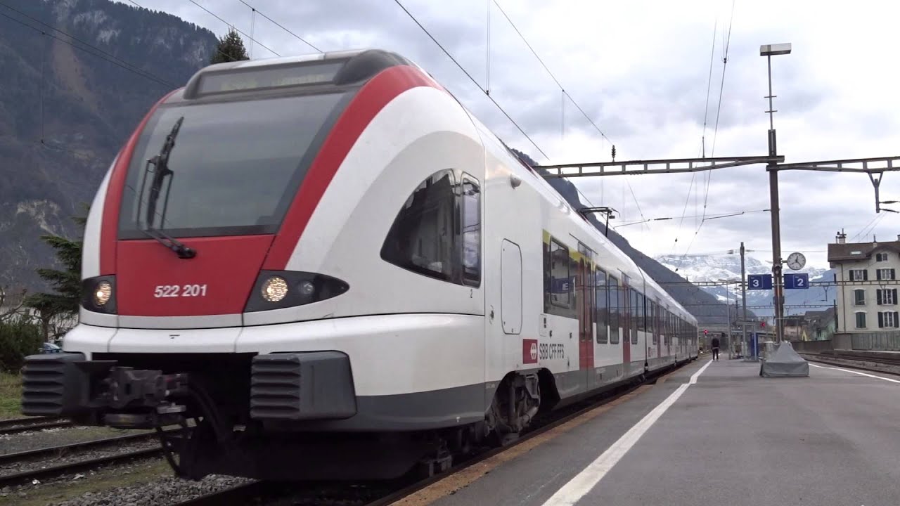 RABe 522 mit gut makro - YouTube