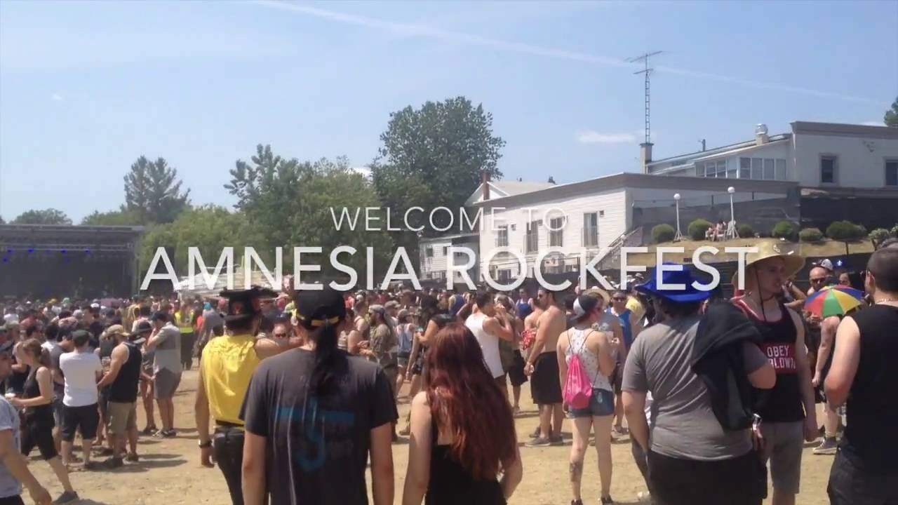Amnesia Rockfest 2016 - Recap - YouTube