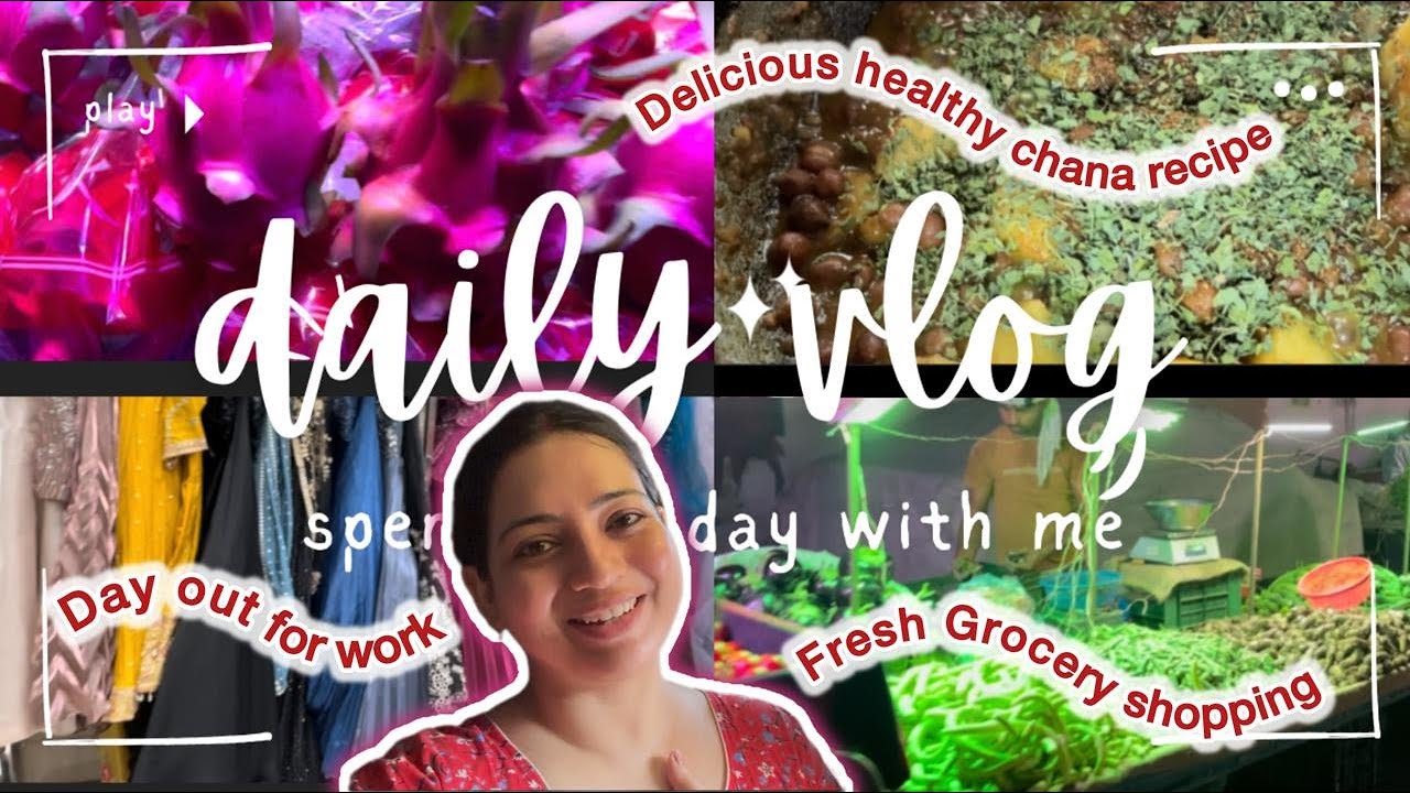 Home Cooking, fresh Grocery Shopping & Chaos 😅 | Real-Life Vlog | 💥🍛 ...