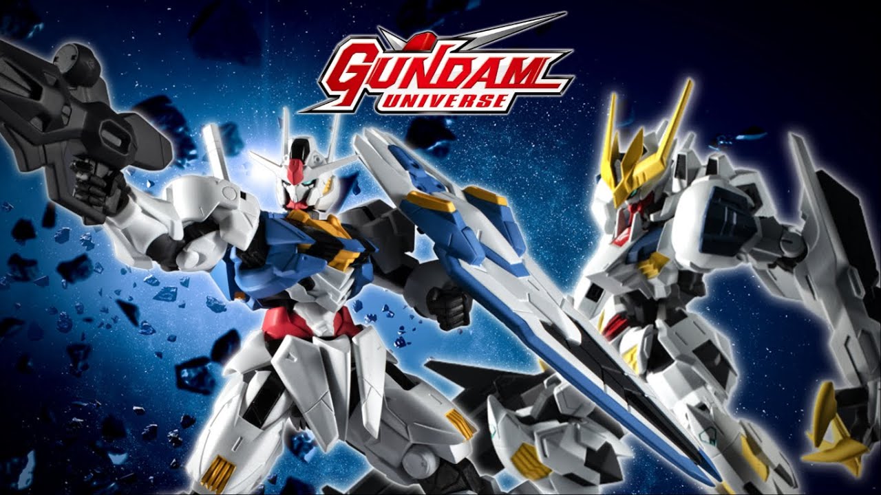 GUNDAM UNIVERSE GUNDAM AERIAL & GUNDAM BARBATOS LUPUS REX - YouTube