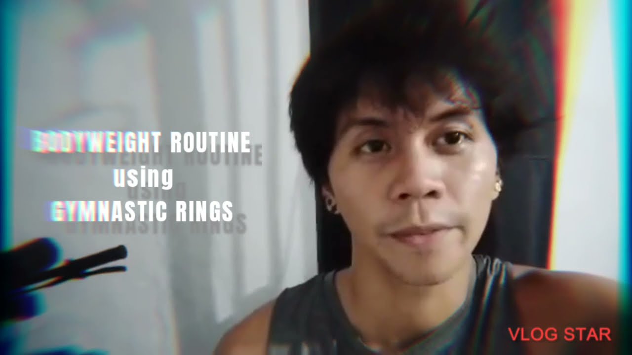 Basic Gymnastic Rings Routine - YouTube