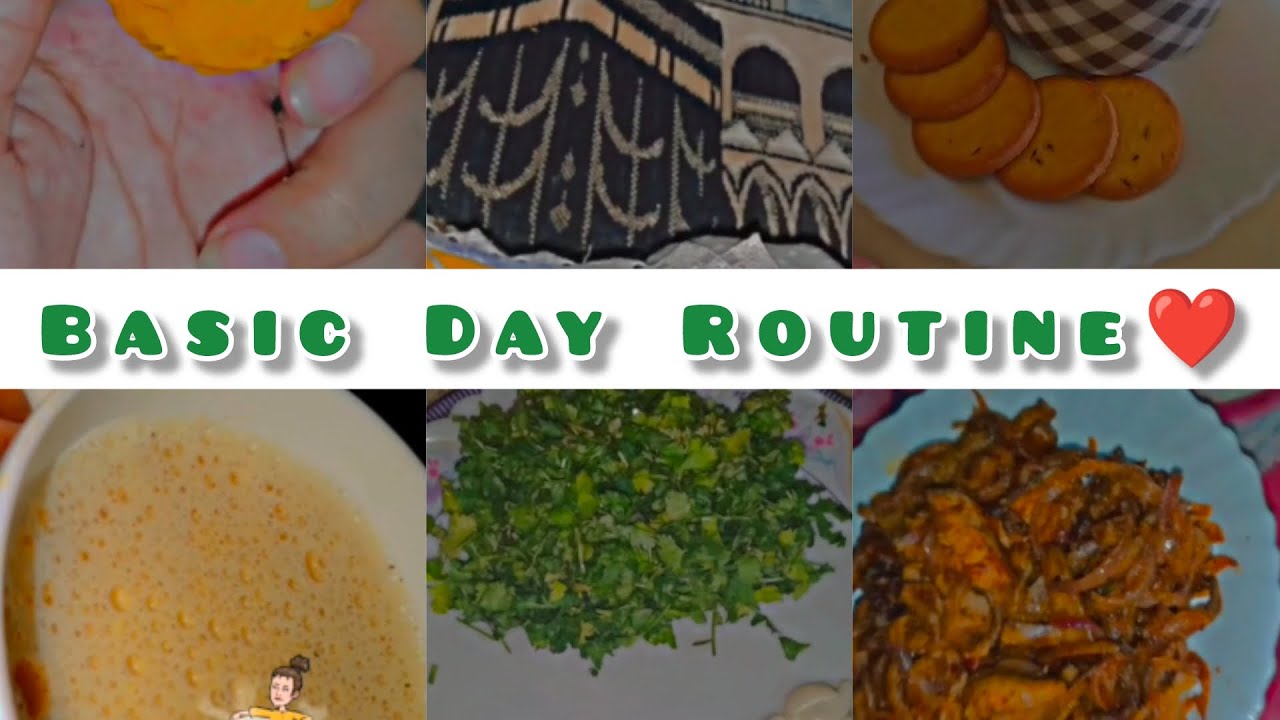Basic Day Routine🌸 #foodiefizzablog #trendingvideo - YouTube