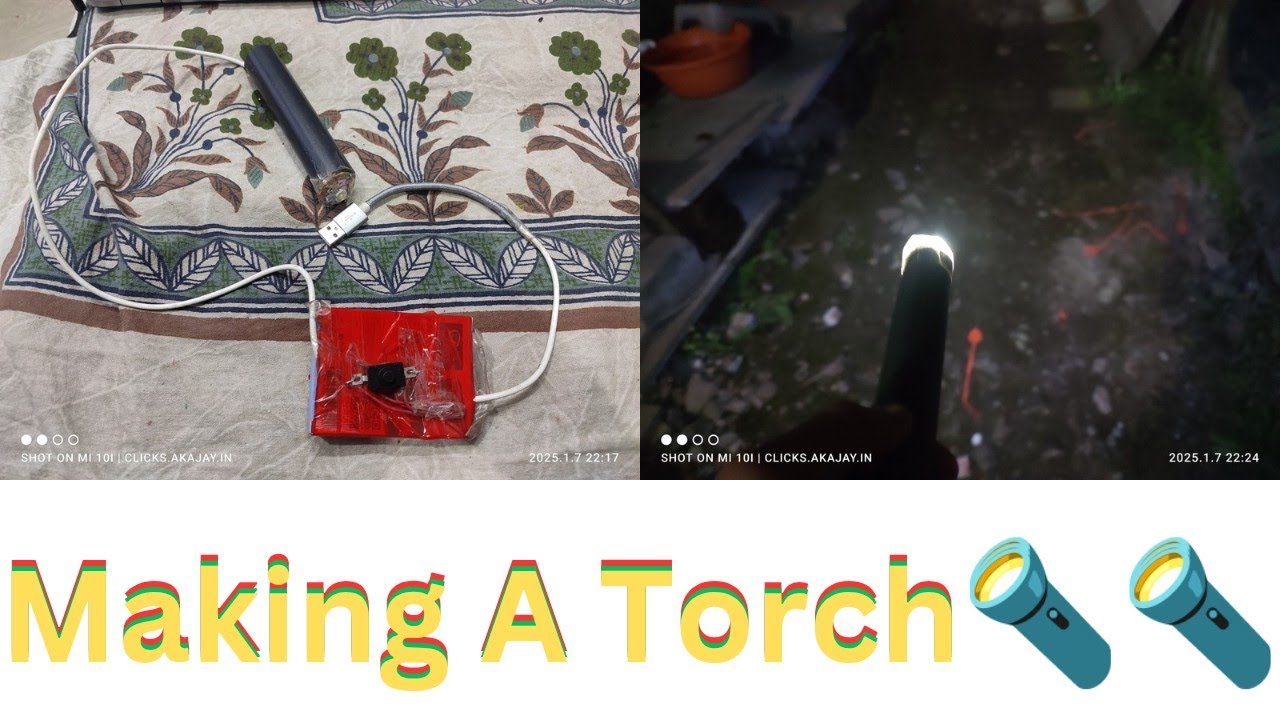 How to Make torch #vlog#viral#torch#makingtorch - YouTube