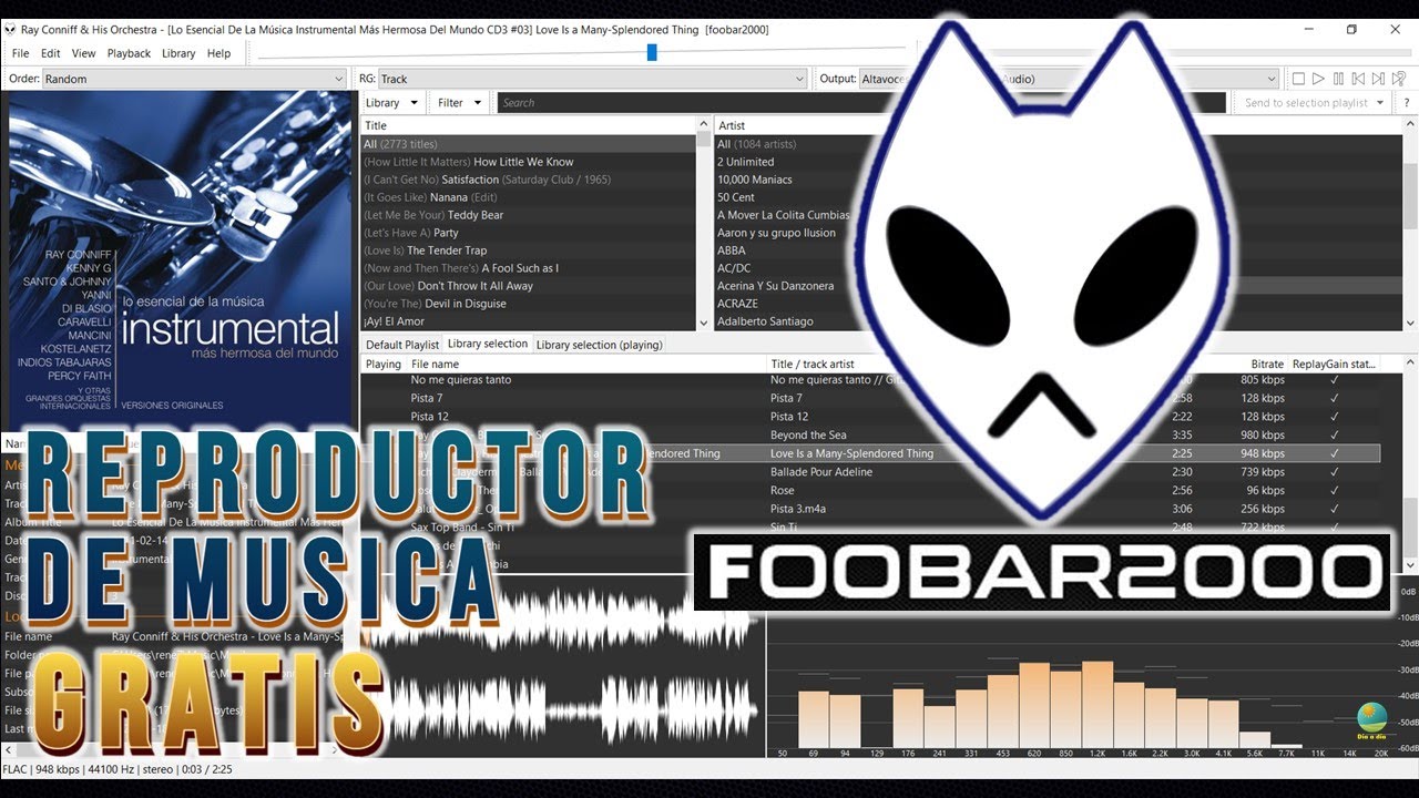 FOOBAR2000 👽 El mejor reproductor de Música, es Gratis! - YouTube