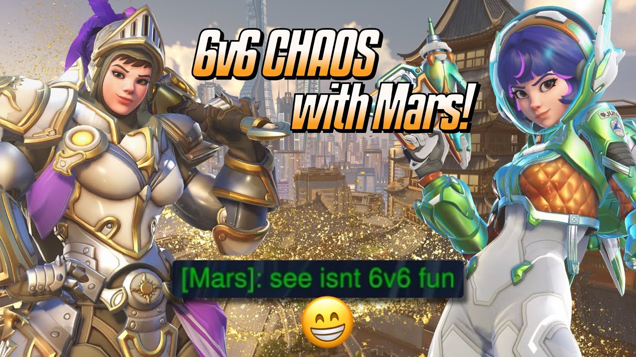 6v6 CHAOS with Mars! 😁 - Brigitte Gameplay - Overwatch 2 (Season 17 ...