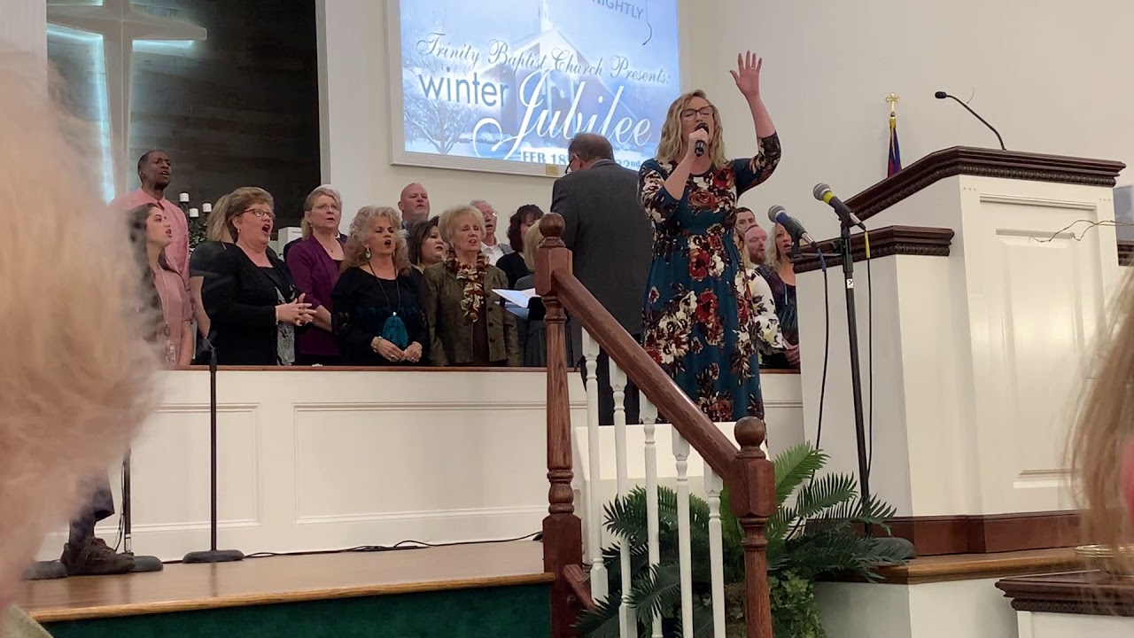 SAY AMEN ~ HEATHER PASCAL W/TEMPLE BAPTIST CHOIR - YouTube