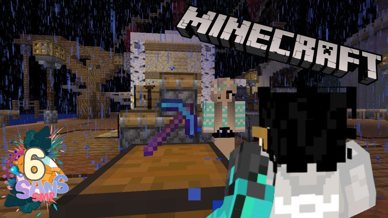 Akhirnya Punya PICKAXE LEGENDARIS!! #06 |SANS SMP| Minecraft Indonesia ...