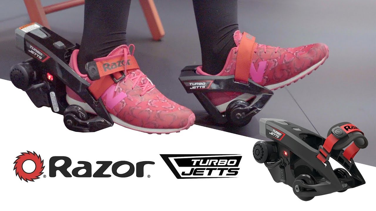 Razor Turbo Jetts - turbo wrotki - YouTube