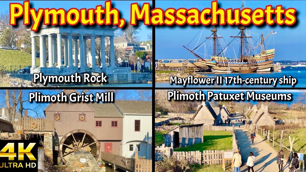 Plymouth, Massachusetts Historic Landmarks 🇺🇸 [4K] - YouTube