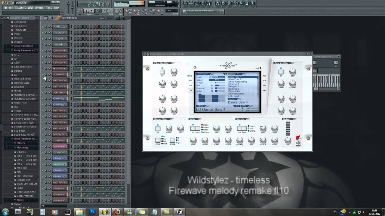 Wildstylez - Timeless ( in FL10 ) - YouTube