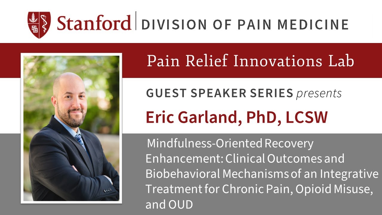 SPRIL Presents: Dr. Eric Garland - YouTube