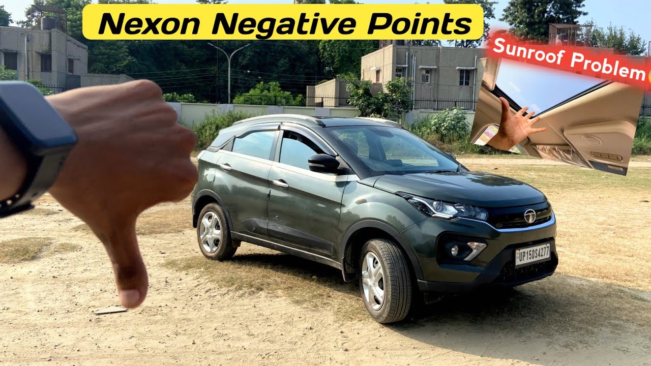 Tata Nexon 6 Negative Point’s 👎 - YouTube