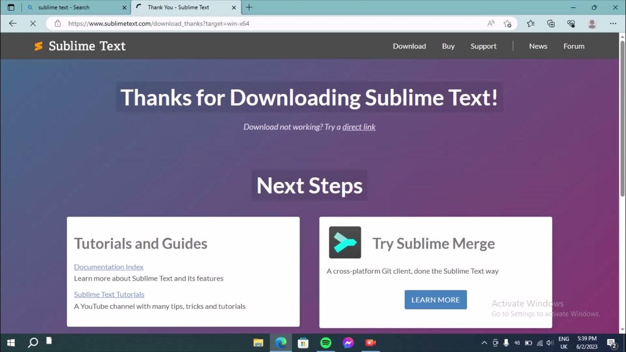 How to download sublime text in pc/laptop - YouTube