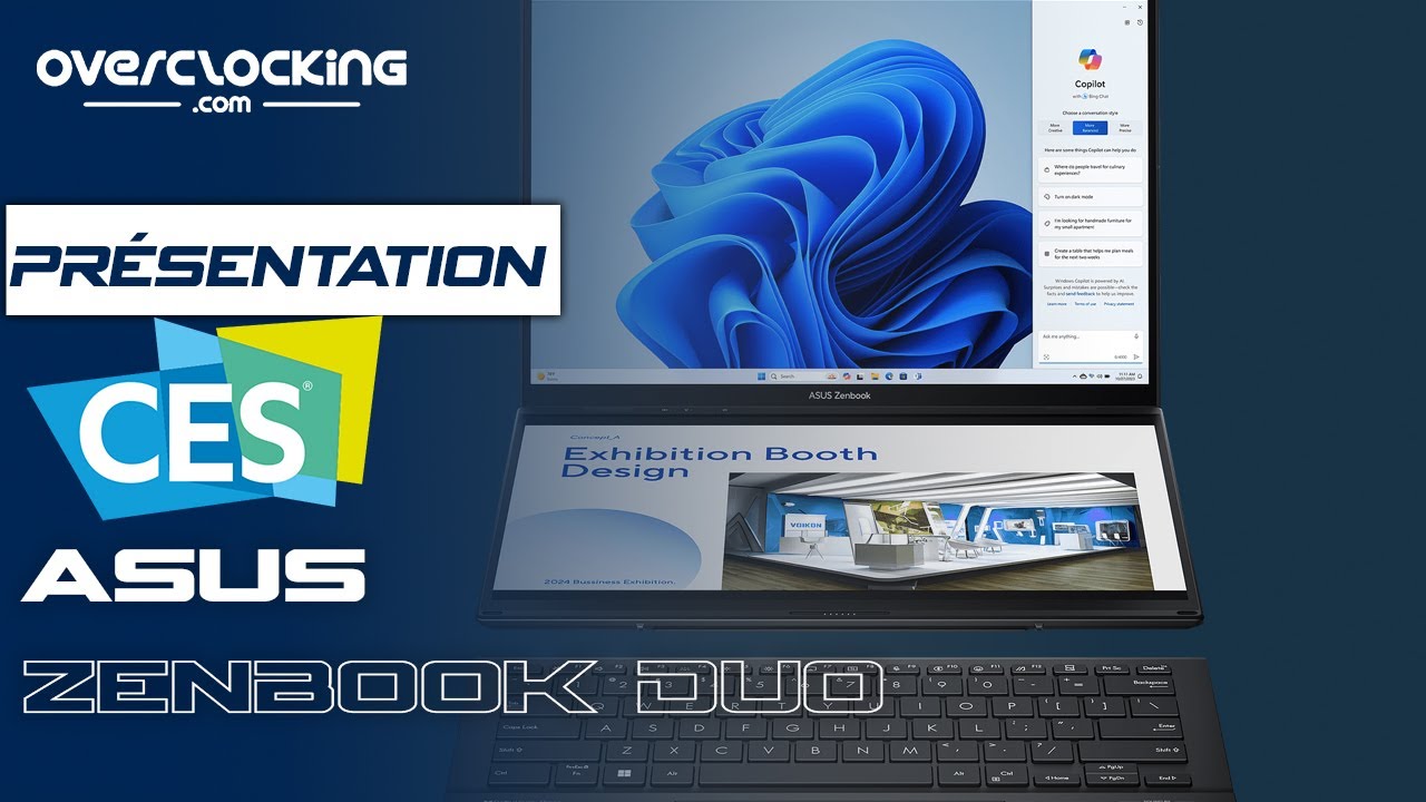 L'incroyable PC Portable double écran Asus Zenbook Duo - YouTube