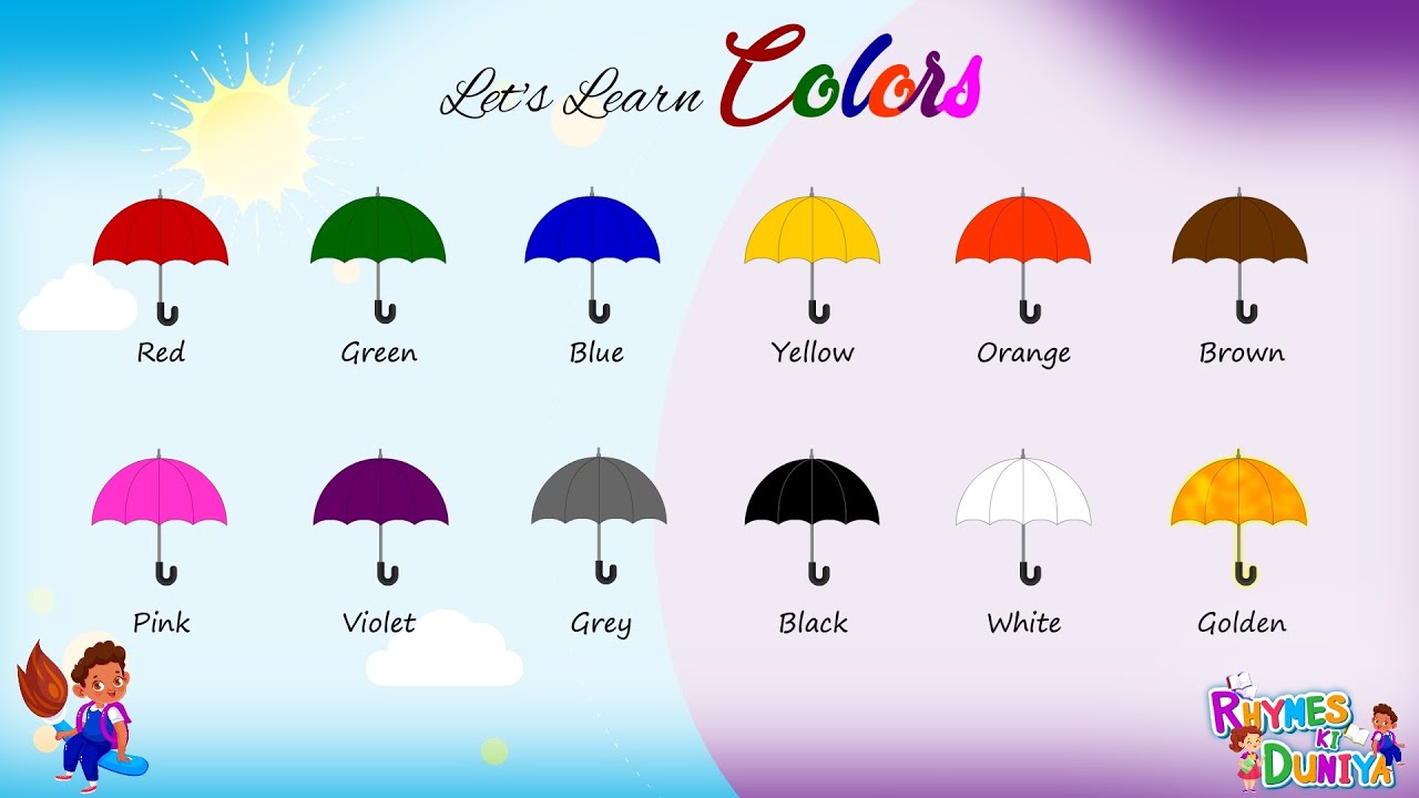 Exciting Color Learning for Kids – Play, Sing & Learn Colors! Color ...