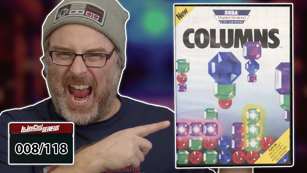 COLUMNS : Le TETRIS de la Sega Master System! - YouTube