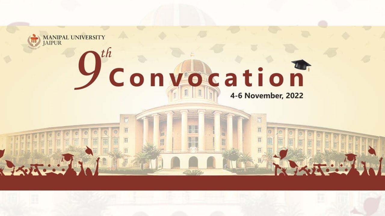 9th Convocation 2022 Teaser I Manipal University Jaipur I Top ...