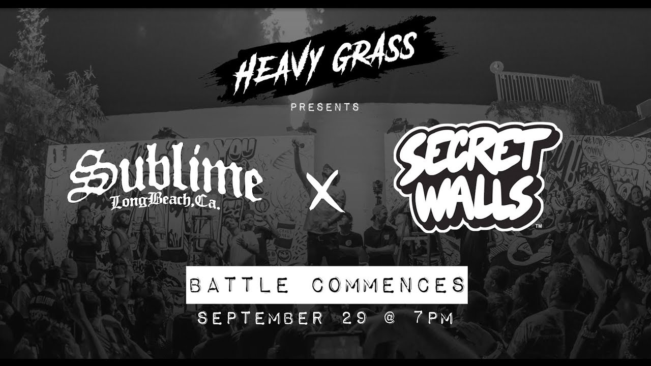 Sublime X Secret Walls: Live Illustration Battle on September 29th ...