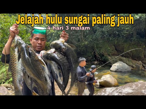 CAMPING fishing 4hari 3 malam: ketemu gerombolan ikan mahser hitam lapar sedang menunggu umpan part1