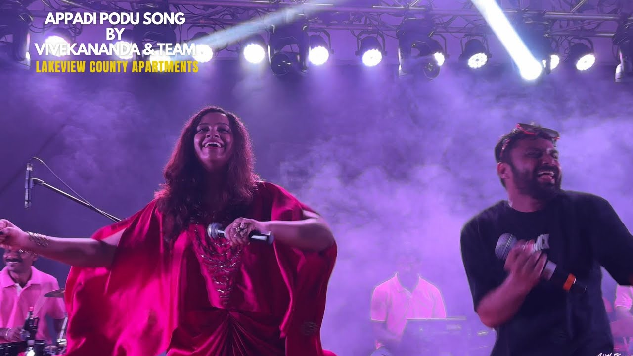 APPADI PODU SONG - SINGER VIVEKANANDAN AND TEAM @ LAKEVIEW COUNTY ...