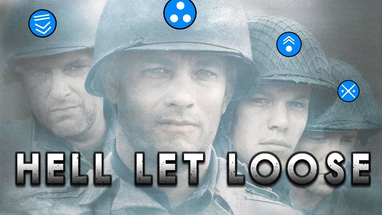 Saving Private Ryan D-Day Scene, but it's Hell Let Loose - YouTube