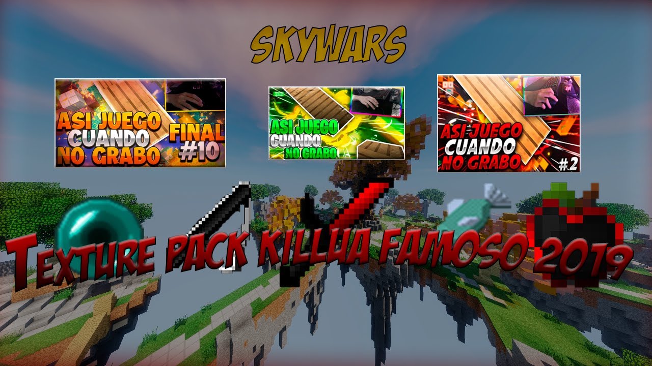 Red killua texture pack [Skywars] *Mi primer video :) * - YouTube