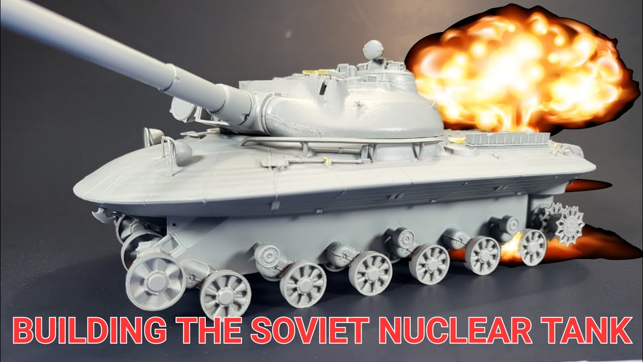 Building The Soviet Nuclear Bomb tank (Takom Object 279) - YouTube