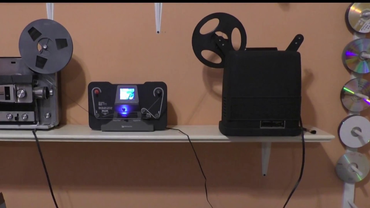 Wolverine MovieMaker Reels2Digital setup for 7 inch reels to 7" reel ...