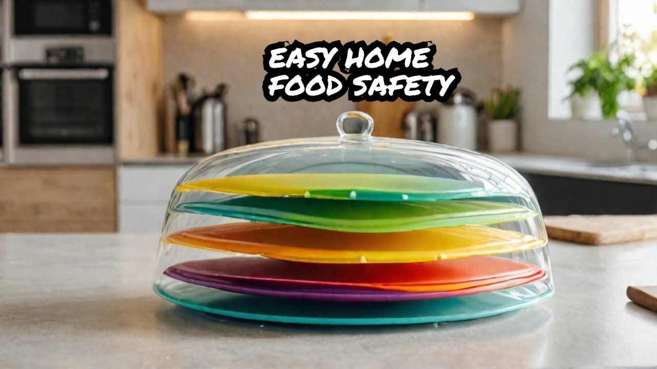The EASIEST Way to Ensure Food Safety at Home with 5 Layer Food Cover ...
