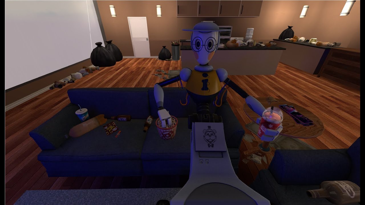 A life change for Mapbot (Fnaf Security Breach SFM) - YouTube