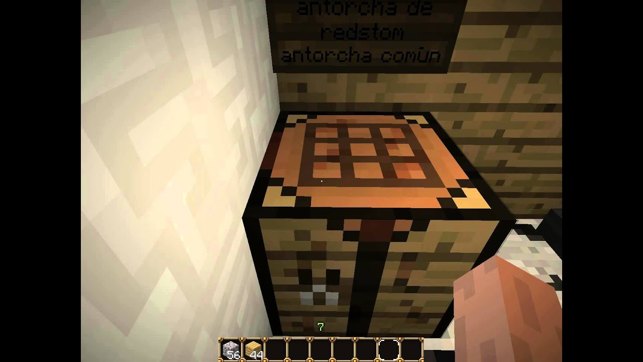 Como hacer objetos importantes en minecraft - YouTube