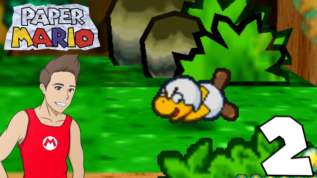 Paper Mario 64 - #2 - Goompa & Goombario! - YouTube