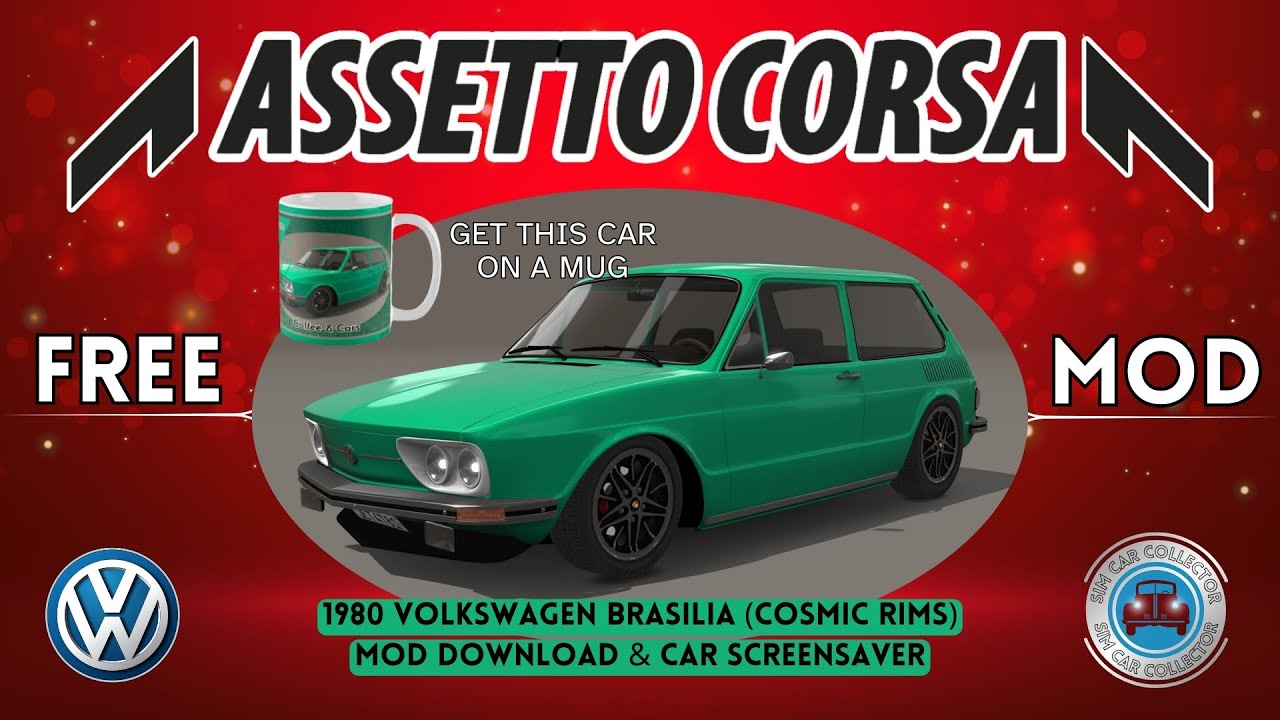 Volkswagen Brasilia Cosmic Rims 1980 - Assetto Corsa Car Mod FREE ...