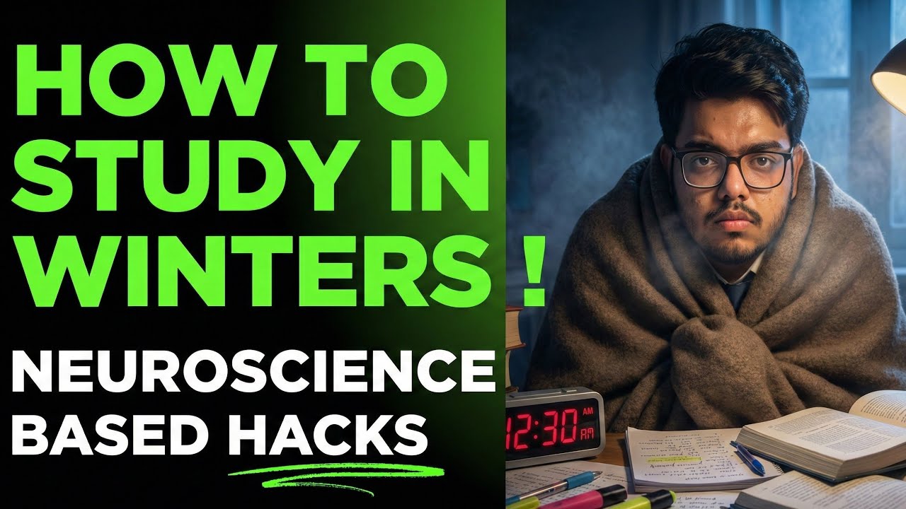 How to STUDY in *Winters* using Neuroscience? Topper's Winter Study ...