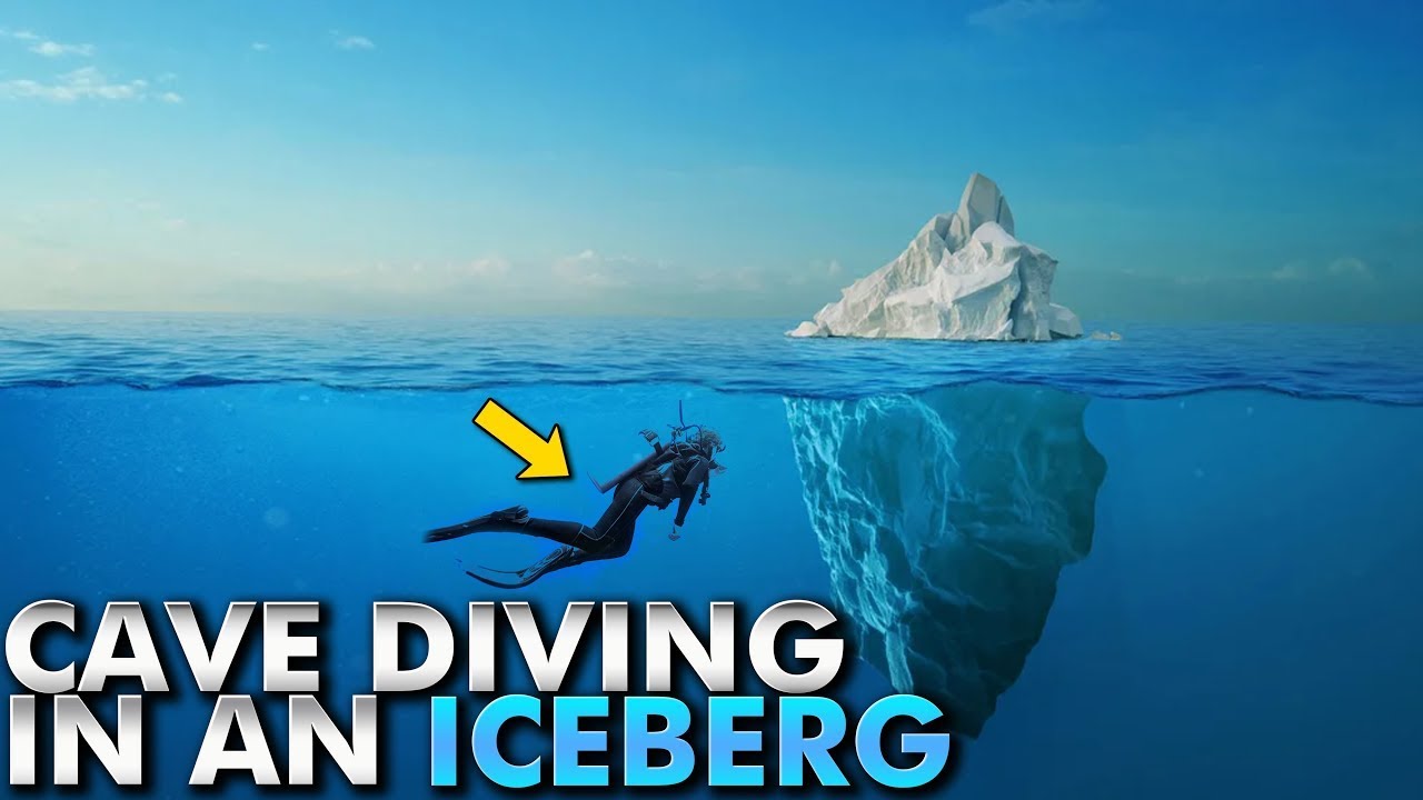 Cave Diving Gone WRONG - The FIRST EVER Iceberg Cave Dive! - YouTube