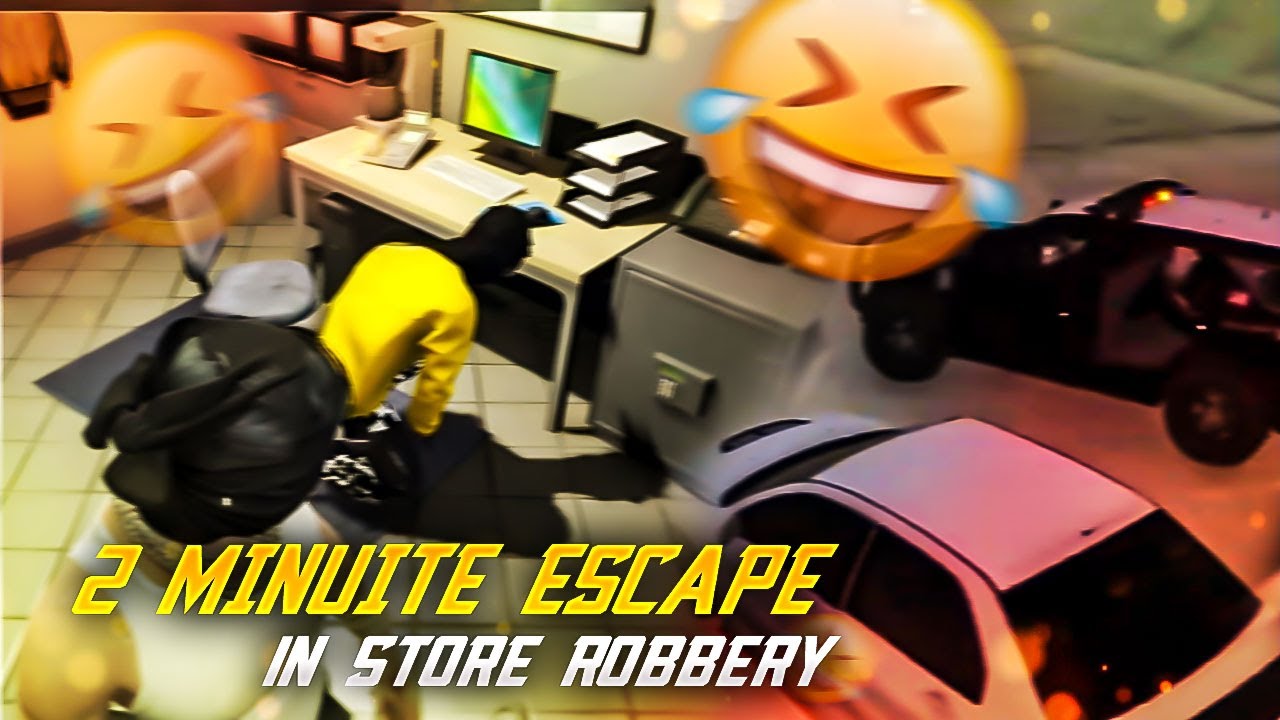 2 MINUITE ESCAPE IN BANK ROBBERY | GTA RP| SNOOPY TH GAMER | - YouTube