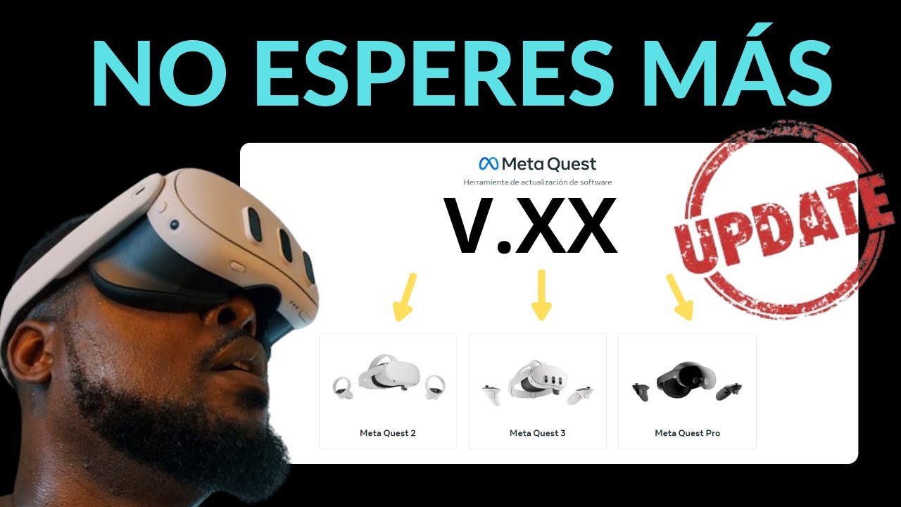 ️ ACTUALIZA tus META QUEST Manualmente FÁCIL - YouTube