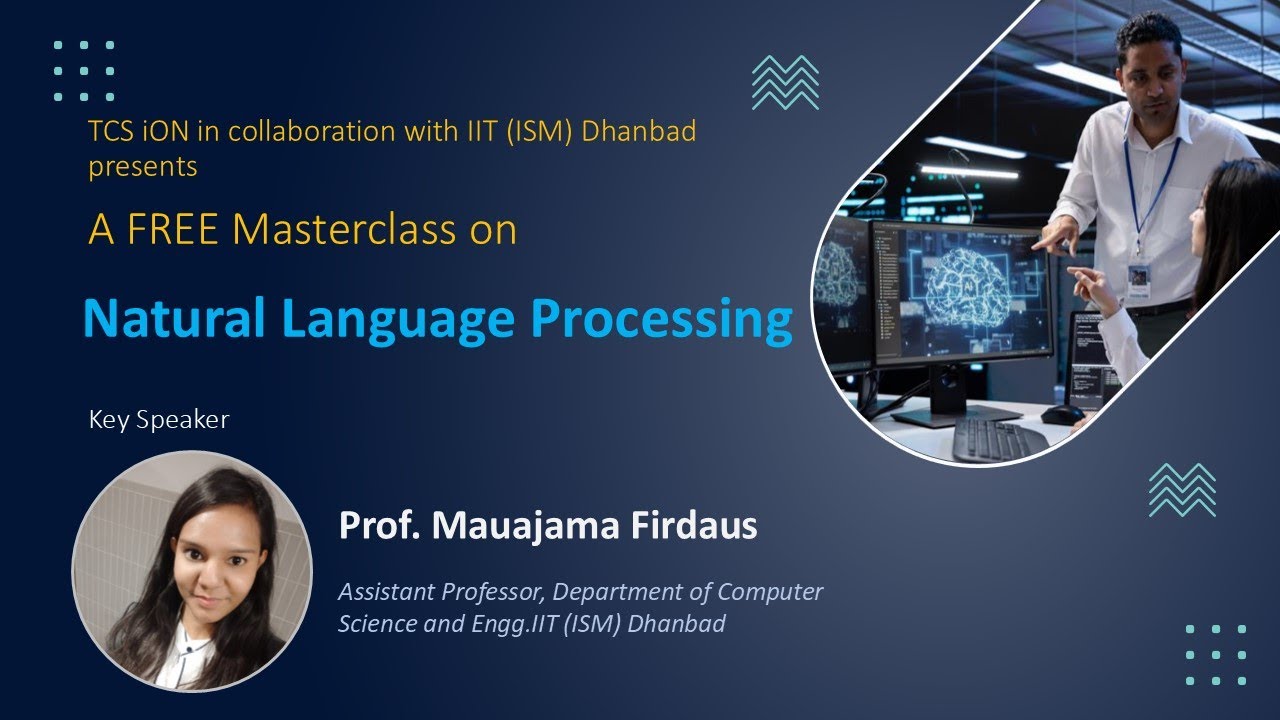 Masterclass on Natural Language Processing | TCS iON Jobinars - YouTube