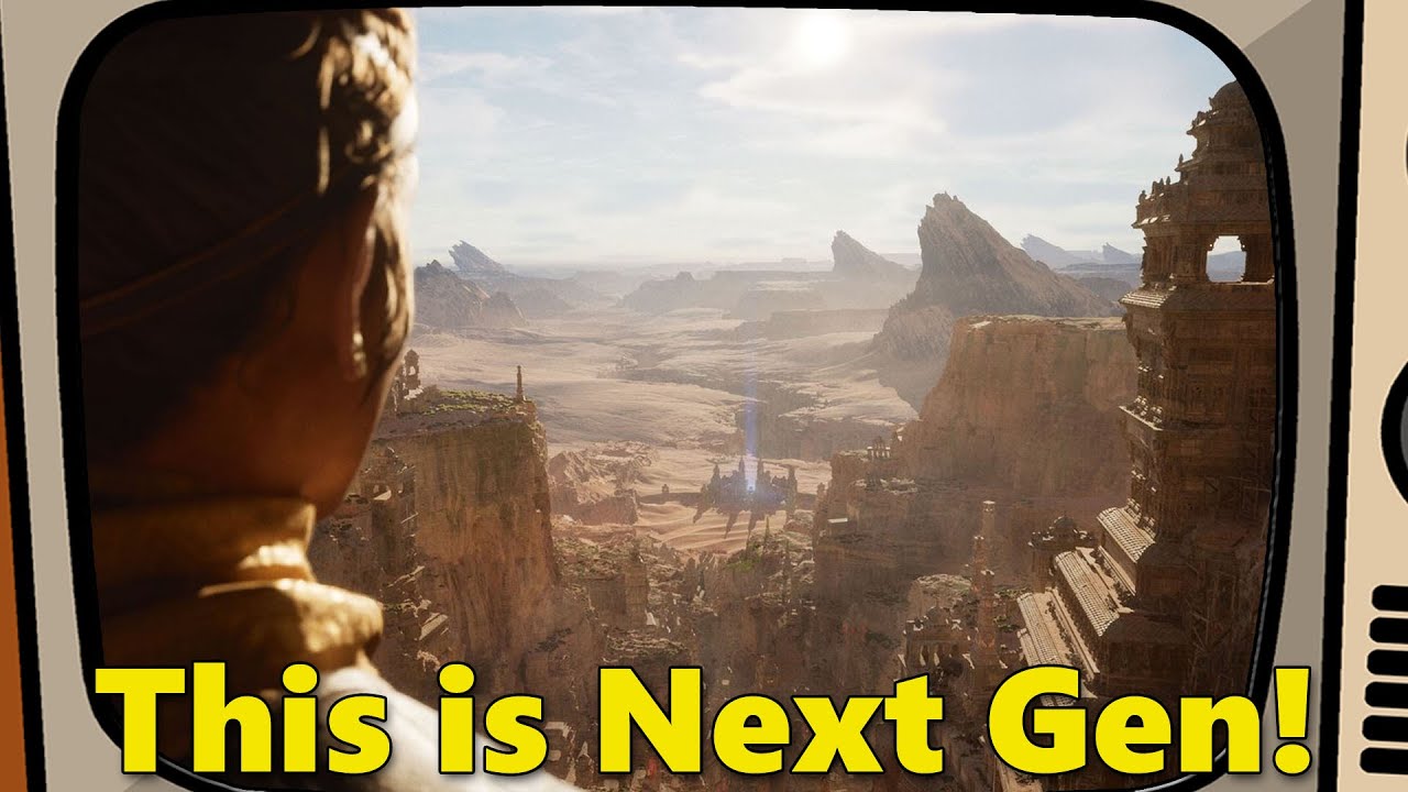 Unreal Engine 5 - The First NEXT GEN Game Engine! - YouTube