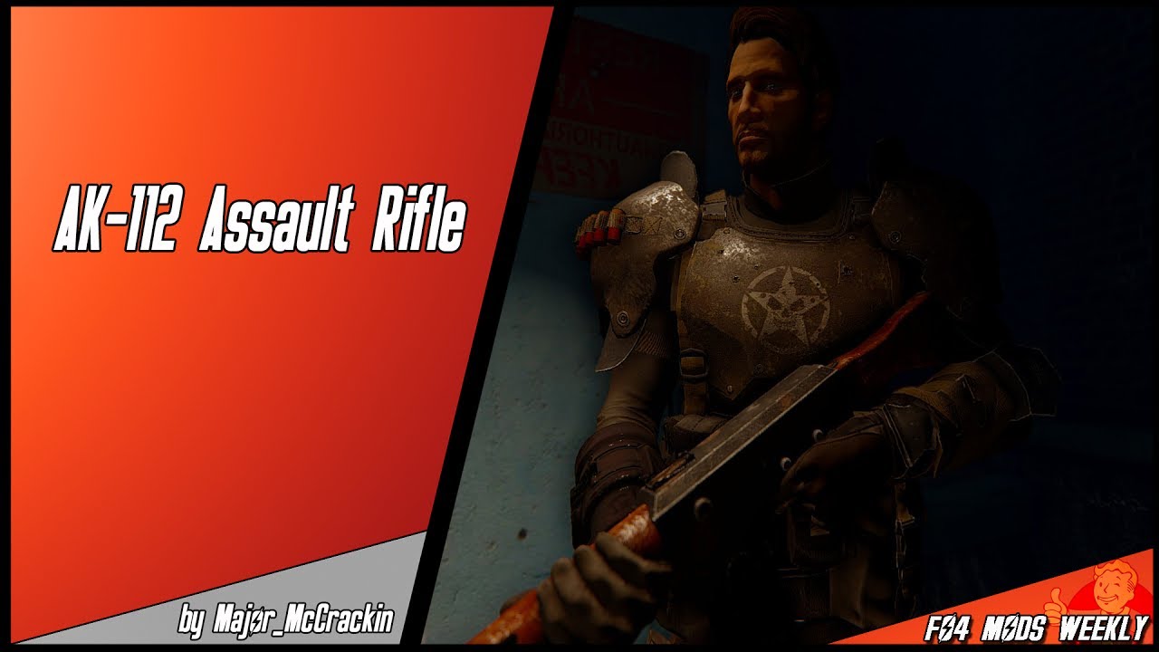 FALLOUT 4 ARMI - WEAPONS MOD: AK-112 Assault Rifle - YouTube