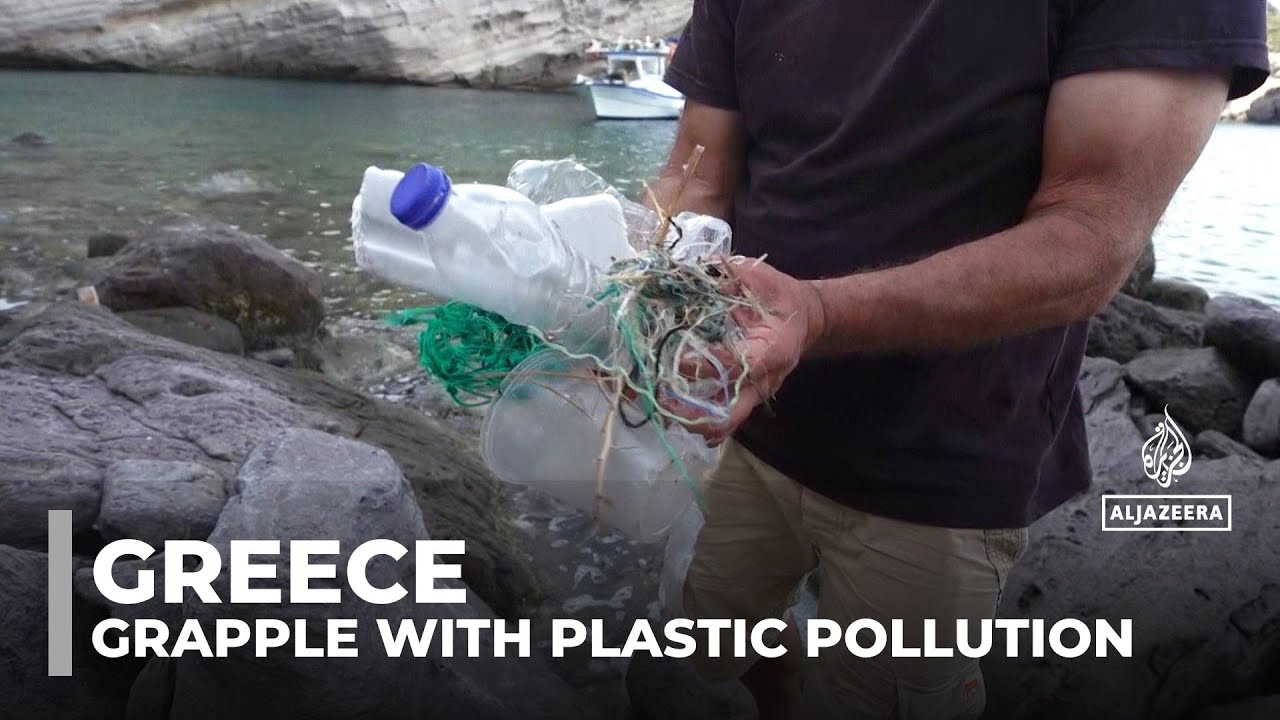 Greek islands grapple with plastic pollution as tourist numbers surge ...