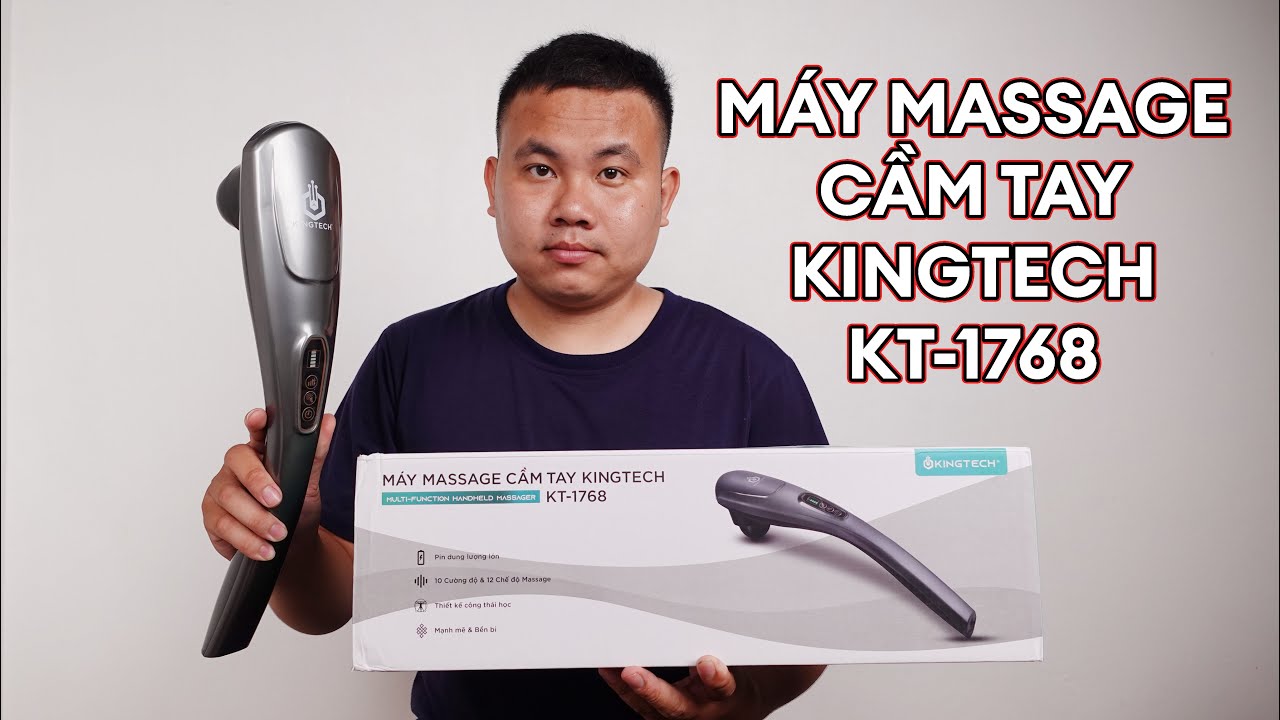 Máy massage cầm tay ngon nhất trong tầm giá 500K - KINGTECH KT-1768 - YouTube