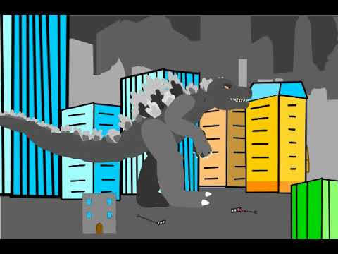 A derpy Godzilla Animation - YouTube