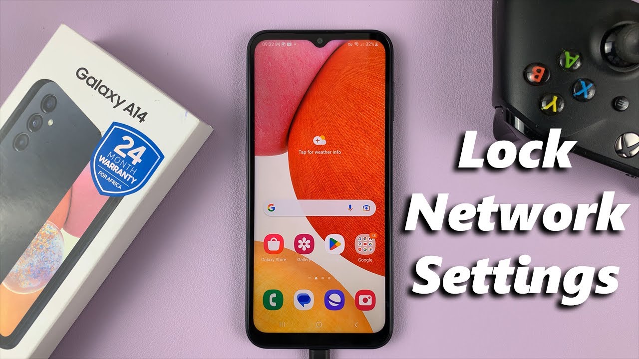 How To Enable/Disable 'Lock Network and Security' On Samsung Galaxy A14 ...