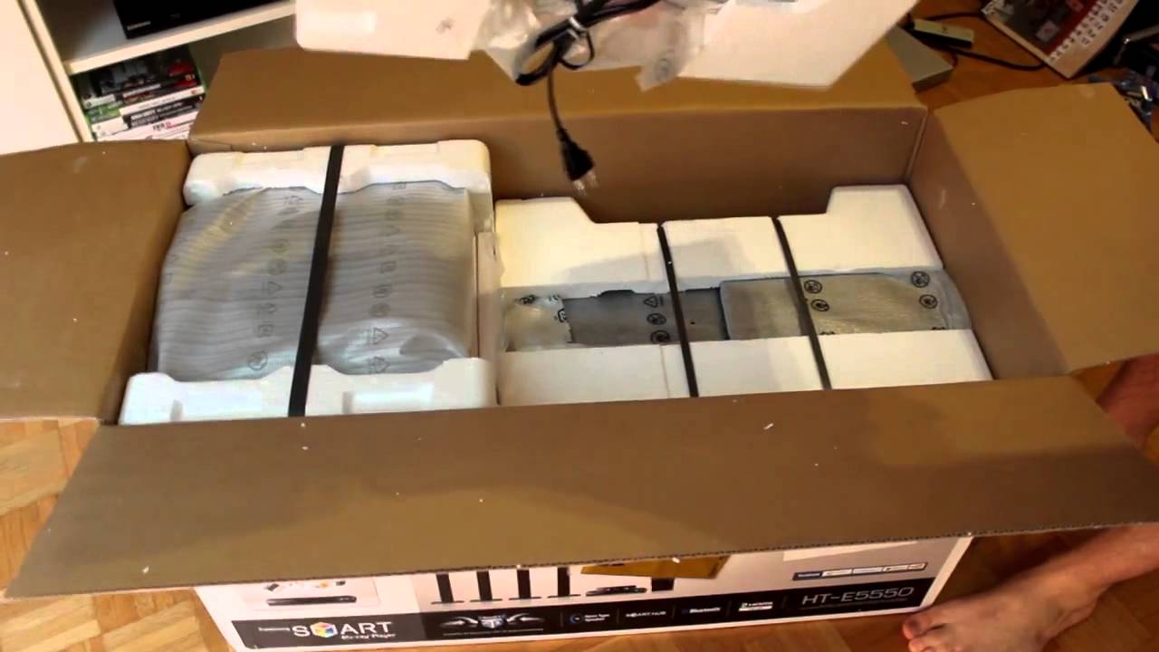 Unboxing _ Samsung HT-E5550 5.1 Soundsystem _ Review _ German [HD ...