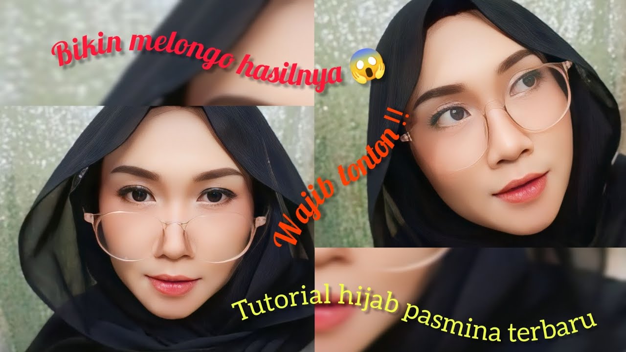 TUTORIAL HIJAB PASHMINA|| WAJIB TONTON SAMPAI SELESAI ‼️🥰 # ...