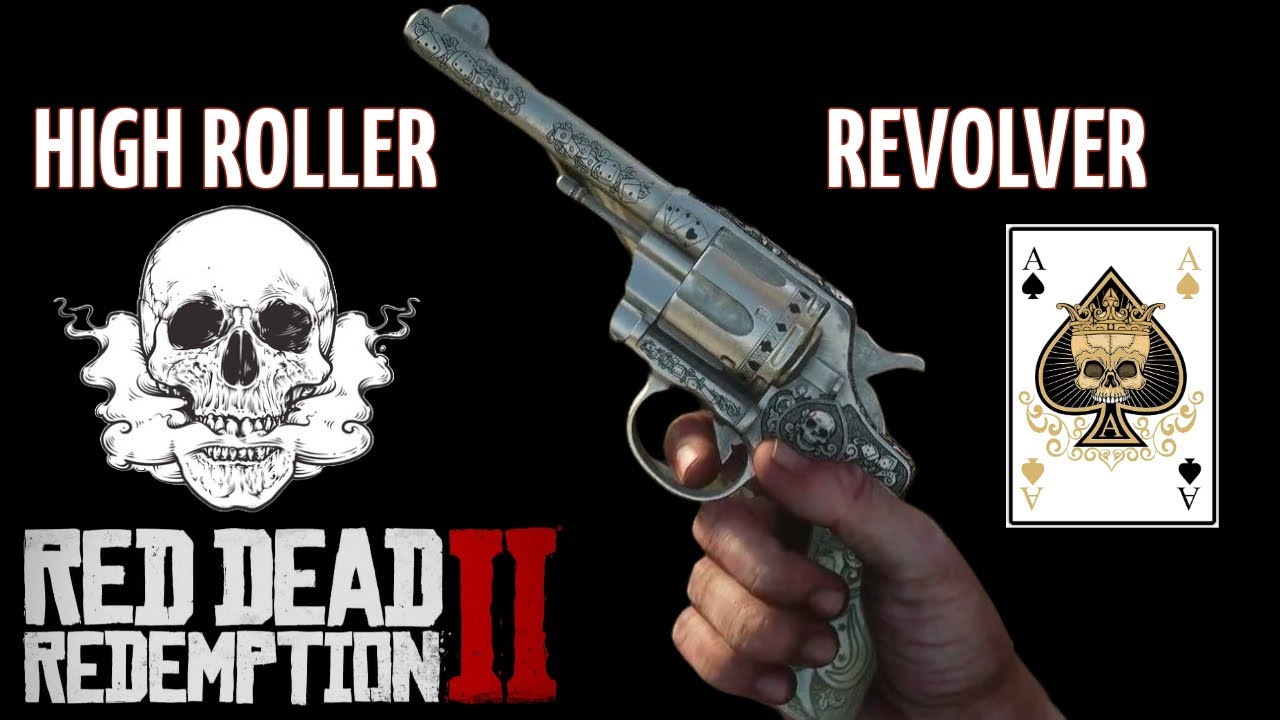 The Awesome High Roller Revolver In RDR2! - YouTube