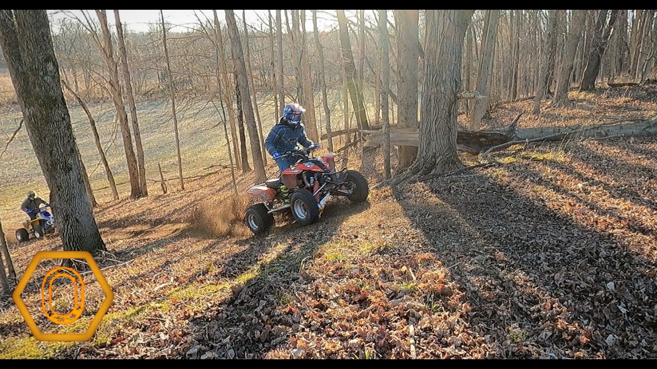 Practicing For Our First XC Race On Sport Quads! Predator 500, 400ex ...